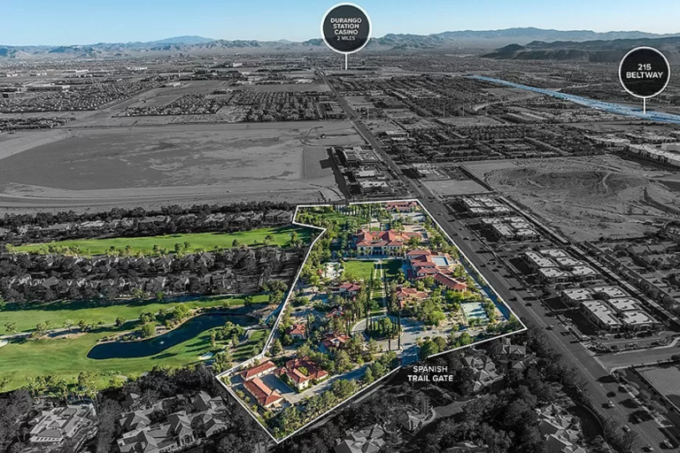 Las Vegas Mega-Mansion with 25 Bedrooms, 46 Baths Sells for $25 Million ...